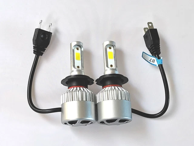 POUR FORD FOCUS 2001+ 2x H7 LED Phare Turbo Refroidir Fan Ampoules Blanc Pur EUR 23,12 - PicClick FR
