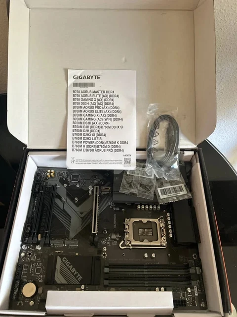 GIGABYTE B760 GAMING X DDR4 LGA 1700 £108.87 - PicClick UK