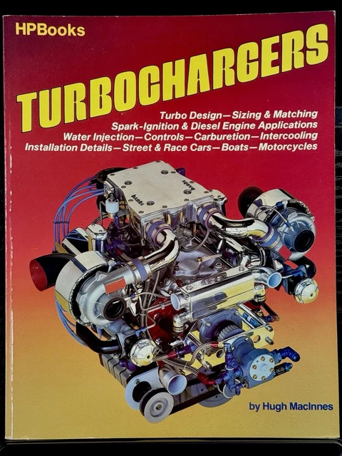 TURBOCHARGERS BOOK ENGINE Hugh Macinnes Turbo Turbocharger $40.62 ...
