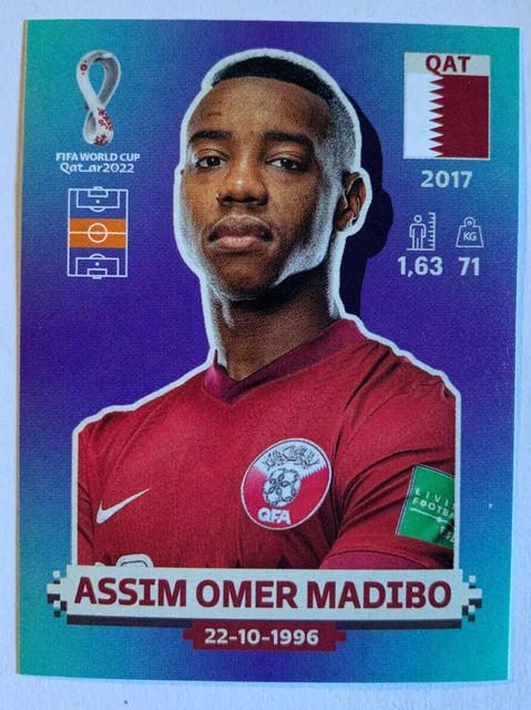 &PANINI 2022 WORLD Cup Qatar FIFA World Cup-- Sticker No. QAT 14 ...