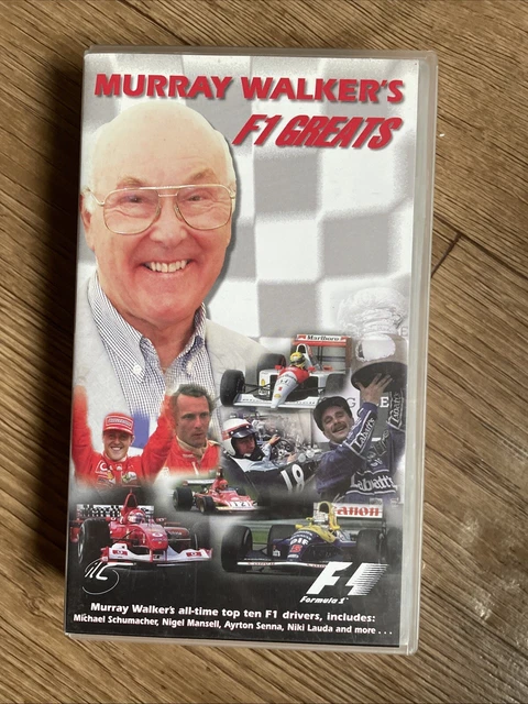 MURRAY WALKER:, TOP 10 F1 Greats, VHS Video Tape £3.55 - PicClick UK