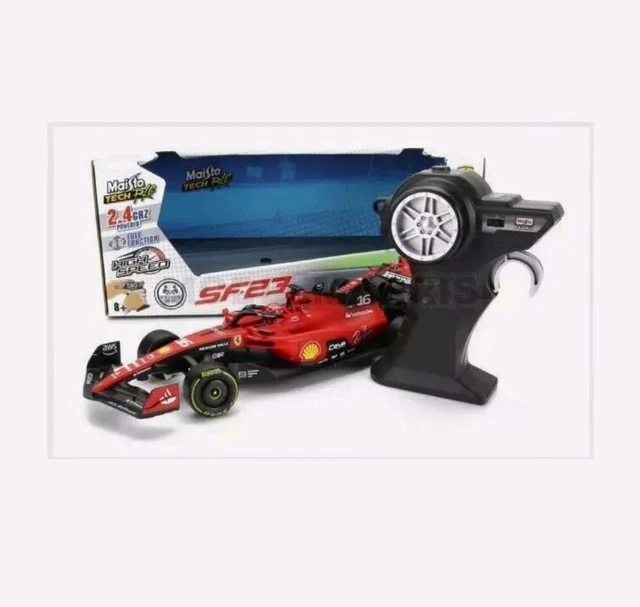 NEW MAISTO TECH R/C F1 Ferrari SF90 Leclerc Remote Control Car £35.99 ...