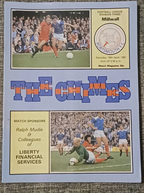 9 PORTSMOUTH 1980-81 Matchday Programs £1.17 - PicClick UK