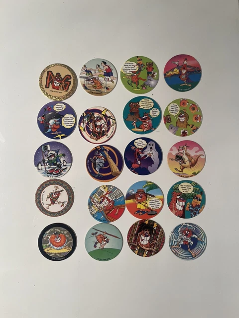 POG THE WORLD Tour Pog Federation Bundle Of 20 Pogs $30.00 - PicClick AU