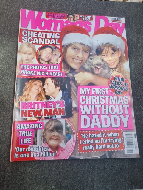 WOMAN'S DAY MAGAZINE December 2006-Nicole Kidman-Princess Mary-Kylie ...