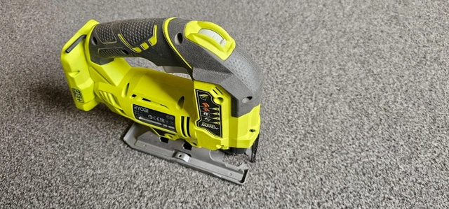 RYOBI 18V ONE+ Brushed Cordless Wood Cutting Jigsaw DIY Tool R18JS-0 ...