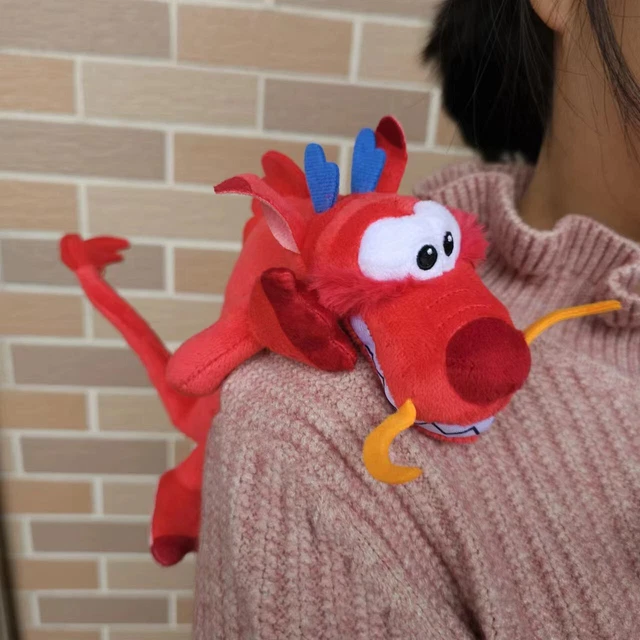 DISNEY MULAN MUSHU Dragon Doll Shoulder Magnetic Pal Plush Toy £18.48 ...