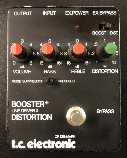 T.C. ELECTRONIC BOOSTER Line Driver Distortion (The Original Made in ...
