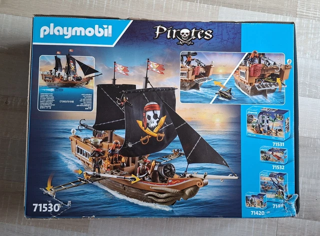 PLAYMOBIL 71530 BATEAU Pirate Galion Ship NEUF /bid72 EUR 60,00 ...