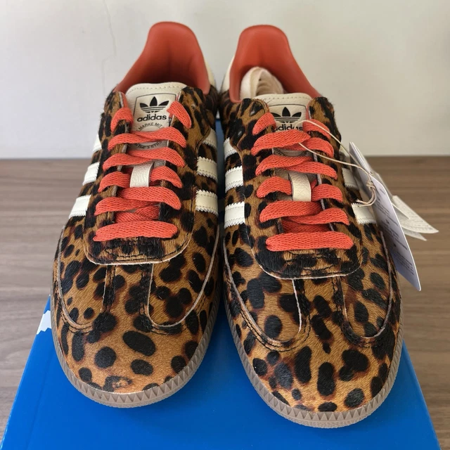 ADIDAS SAMBA PRELOVED Red Leopard - EU 38 2/3 - US 7 - NEW - Ready To ...