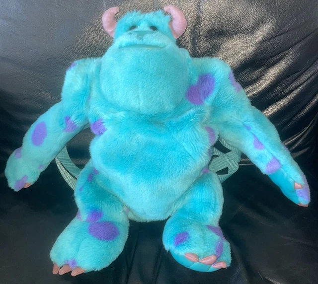 DISNEY PIXAR MONSTERS Inc Sully Plush Backpack 18 Inch Length ...
