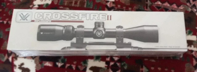 VORTEX CROSSFIRE II 3-9x40mm V-Brite Reticle 1in Riflescope CF2-31025 ...
