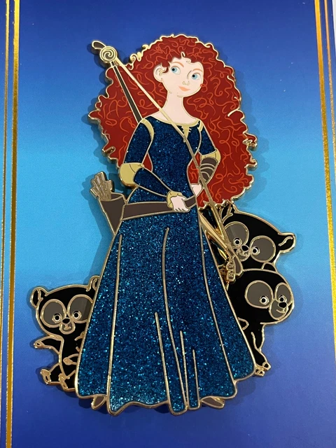 DISNEY D23 EXPO 2019 WDI Heroines & Sidekicks Merida & Bears Cubs Pin ...