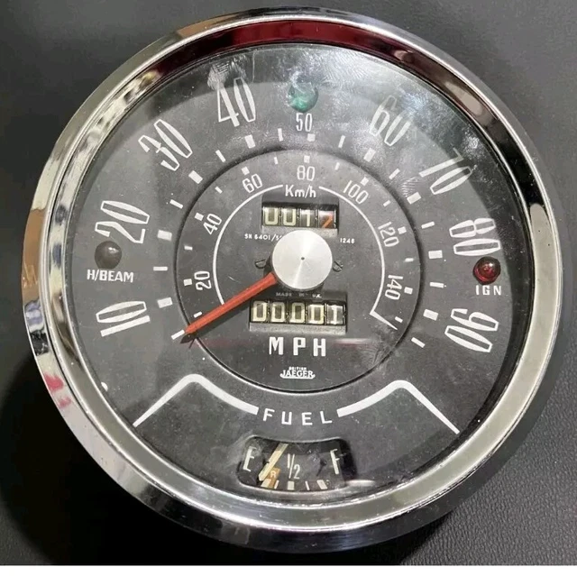 TRIUMPH 213495 EARLY Herald 1200 Speedometer Assembly (1248 Tpm) £99.99 ...