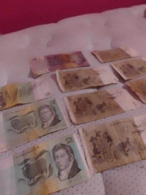 GENUINE VINTAGE RARE Australian Paper Bank Note Over 40 years Old! £267 ...