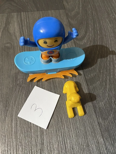 FISHER-PRICE GO JETTERS Click-On Kyan + G.O. Board Action Figure Toy 3 ...