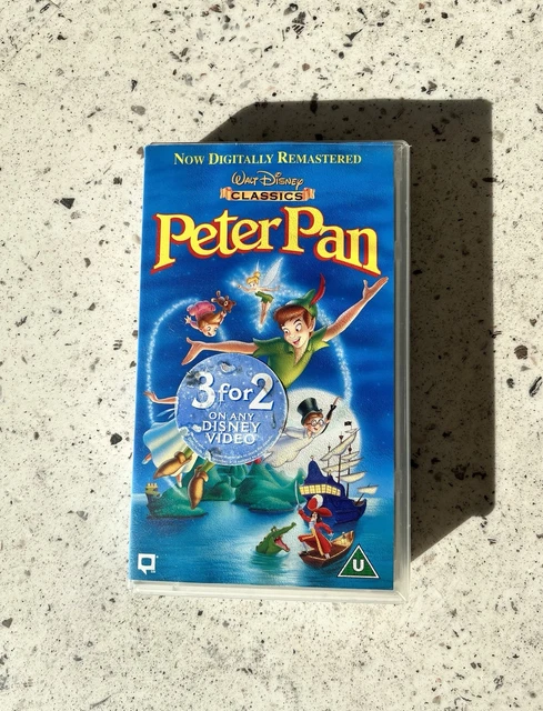 PETER PAN CLASSIC - VHS Video Tape Walt Disney Classics 1998 £16.32 ...