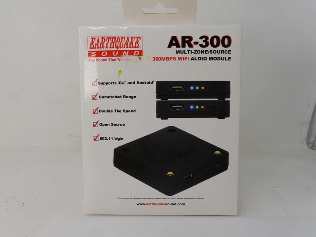 EARTHQUAKE SOUND AR-300 Open Source WiFi Streaming Router 300mps $64.99 ...