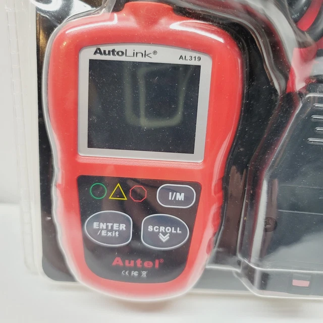 Autel Al319 Autolink Obd Ii Can Code Reader Reads Check Engine Light