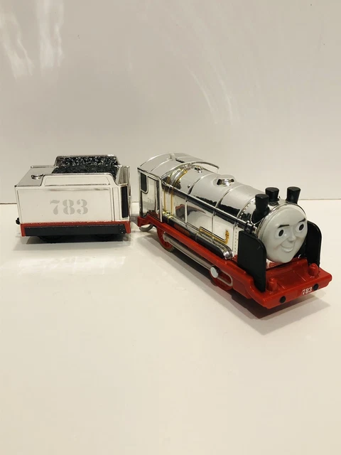 THOMAS THE TANK ENGINE TRACKMASTER MOTORISED MERLIN & TENDER Christmas ...