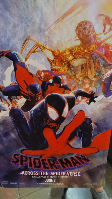SPIDER-MAN ACROSS THE Spider-Verse - AMC Exclusive Movie Poster £19.19 ...