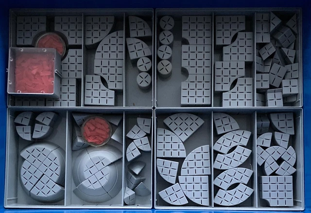 FISCHERTECHNIK GEOMETRIC 1, 2, 3 und 4 im Sammelkasten. Große Version ...