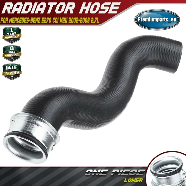 LOWER RADIATOR COOLING Pipe Hose for Mercedes-Benz W211 E270 CDI 2002 ...