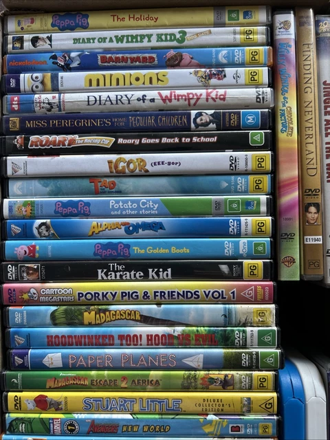 36 KIDS DVDS Kids Children Movies Bundle Bulk Lot -PRE OWNED #913 $44. ...