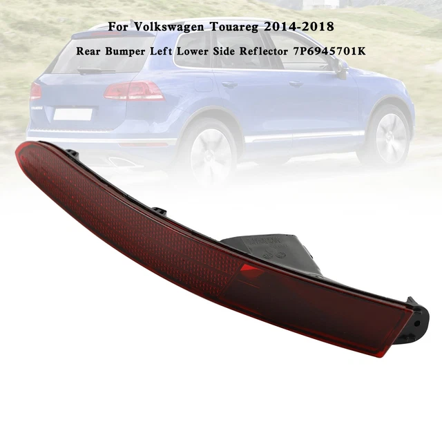 REAR BUMPER LEFT Lower Side Reflector 7P6945701K for Volkswagen Touareg ...