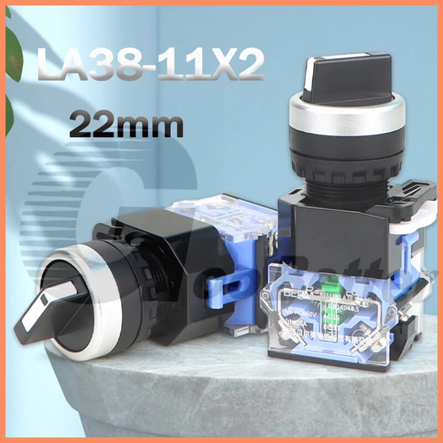 22MM ROTARY SWITCH 2 ,3 Positions Selector Rotary Switches On Off Latching NO NC $4.94 - PicClick AU