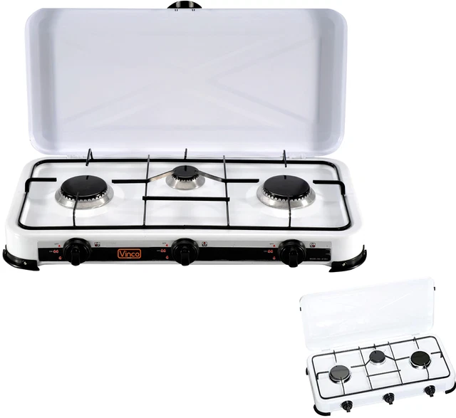 PETIT FOURNEAU À Gaz Camping 3 Fireside Cuisson LPG Portable Jardin ...