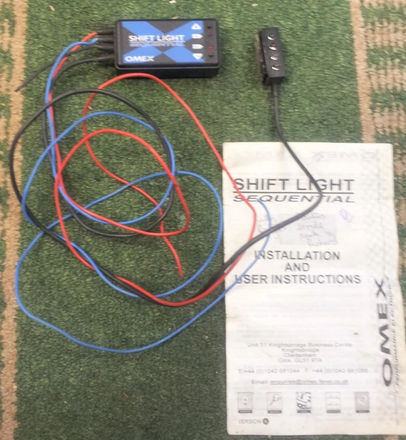 OMEX SHIFT LIGHT Sequential With Wiring And Instructions £71.10 - PicClick UK