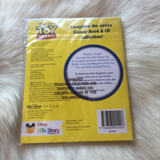 TOY STORY CD Read Along Toy Story READ TO ME STORYBOOK Toy Story CD ...