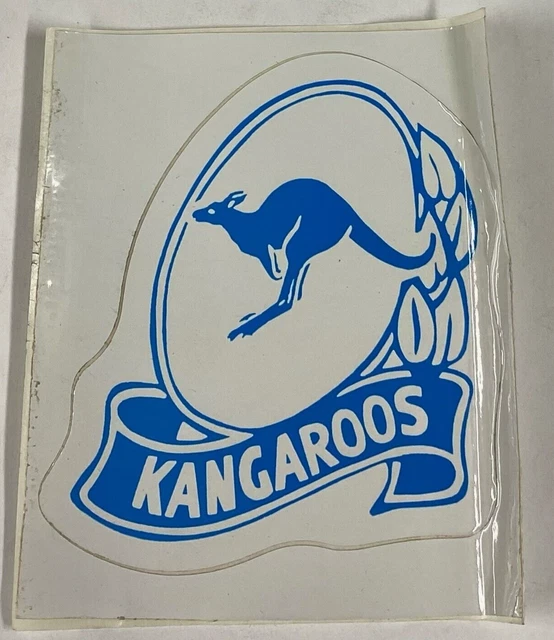 VFL/AFL NORTH MELBOURNE Kangaroos Stickers $10.00 - PicClick AU