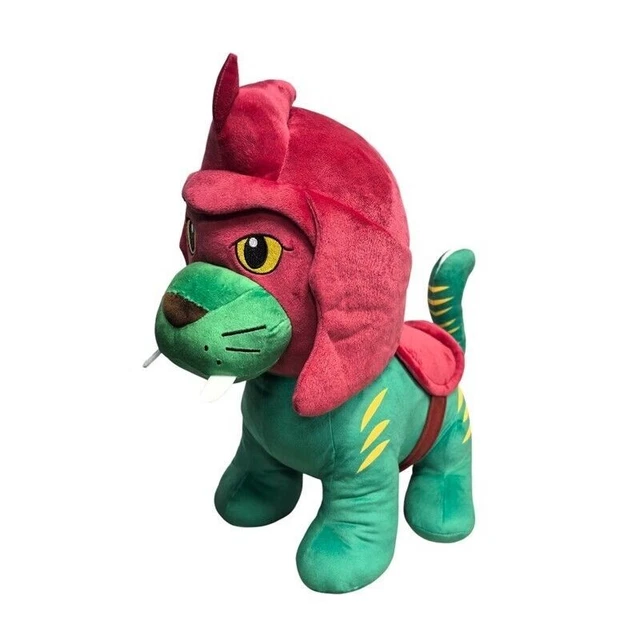 PELUCHE CHAT DE combat des Maîtres de l'Univers 25 cm Mattel EUR 33,20 ...