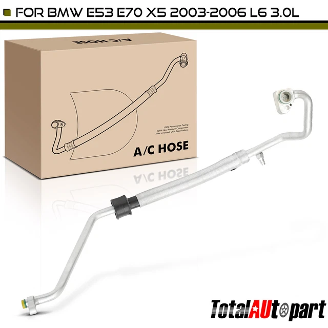 A/C AC SUCTION Line Hose Assembly for BMW E53 E70 X5 2003 2004 2005 ...