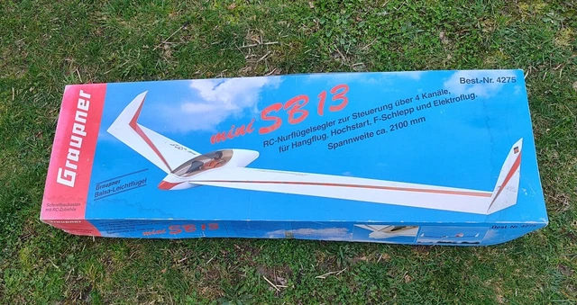 RC SEGLER BAUSATZ Graupner Mini SB 13 EUR 161,00 - PicClick DE