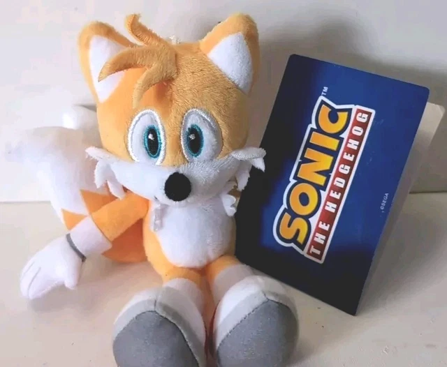 SEGA SONIC THE Hedgehog Plush Mascot Tails Prize 18cm Japan Rare Import ...