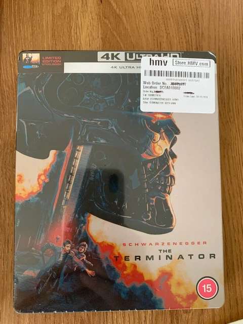 THE TERMINATOR (1984) 40th Anniversary Steelbook 4K UHD Bluray UK 🇬🇧New Sealed £40.95 - PicClick UK