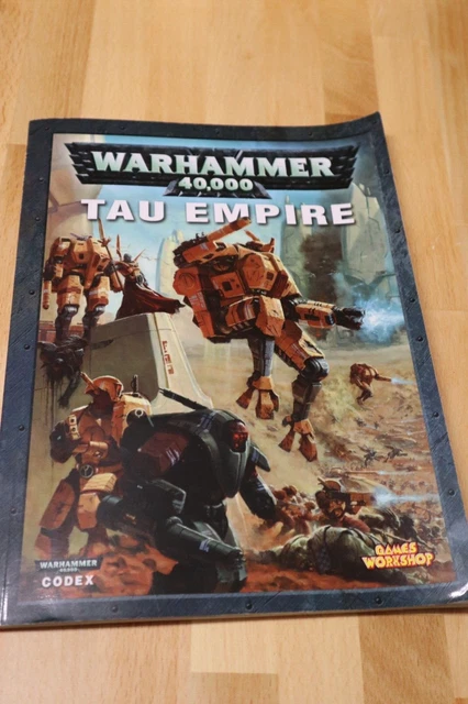 WARHAMMER 40K TAU Empire Codex Book (4th Edition) 2005 Games Workshop ...