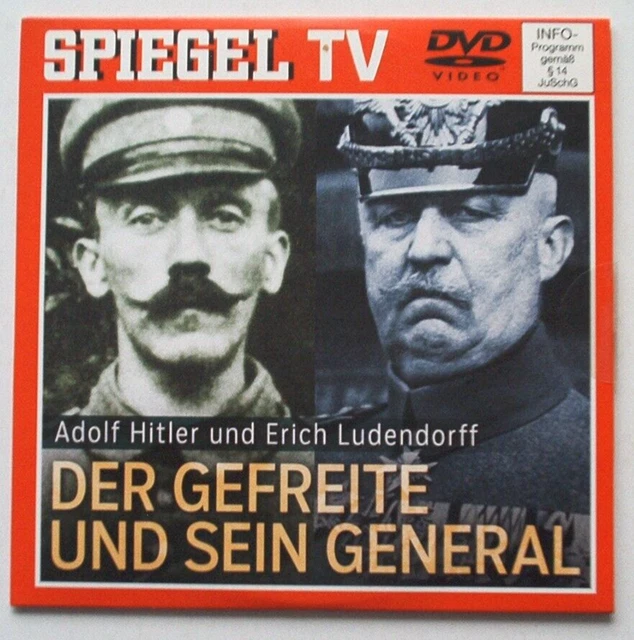 DVD SPIEGEL TV Adolf Hitler und Erich Ludendorff OVP verschlossen EUR 3 ...