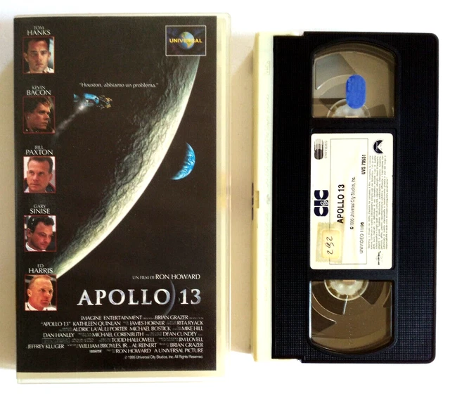 VHS APOLLO 13 Ita Science Fiction Movie Tom Hanks Kevin Bacon Gary ...