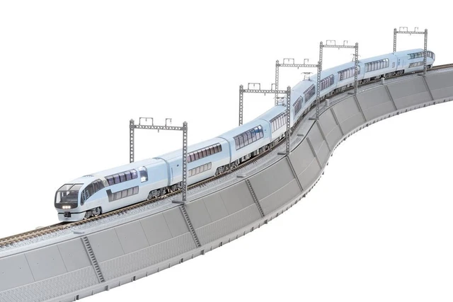TOMIX 91045N GAUGE Construction Large Curve S-Shape Rail Set, Model ...