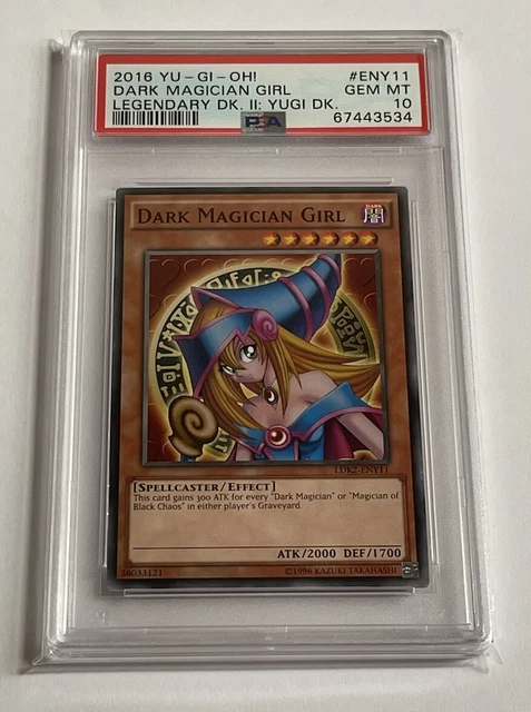 2016🔥🔥YUGIOH 🔥🔥PSA 10🔥🔥DARK Magician Girl 🔥🔥Legendary Deck II🔥POP 12🔥 $899.90 - PicClick AU