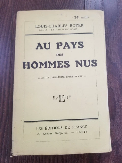 AU PAYS DES hommes nus. Louis-Charles Royer. Naturisme. EUR 10,00 ...