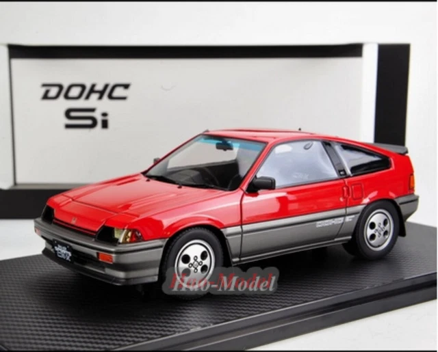 IG 1:18 HONDA TOMYTEC CR-X Resin Model Car Diecast Hobby Gifts ...