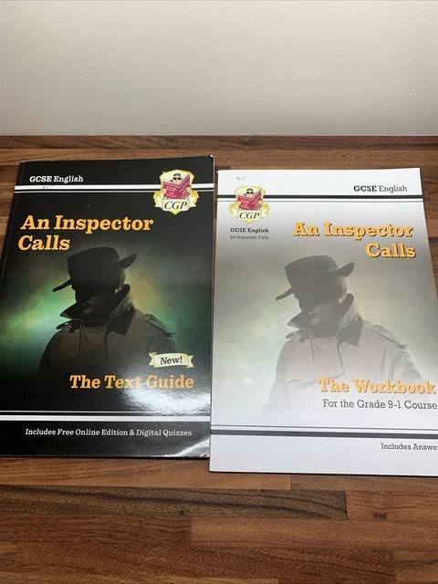 AN INSPECTOR CALLS Workbook And Text Guide Gcse CGP English Literature Bundle EUR 3,50 - PicClick IT
