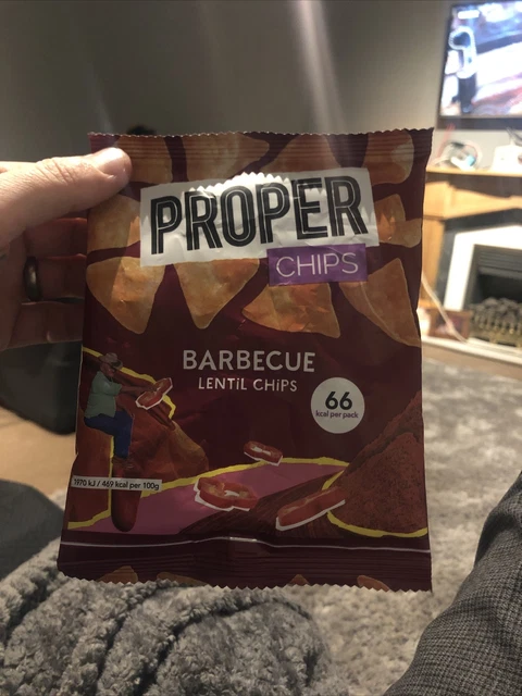 PROPER CHIPS EMPTY crisp packet manufacturing error £3.00 - PicClick UK