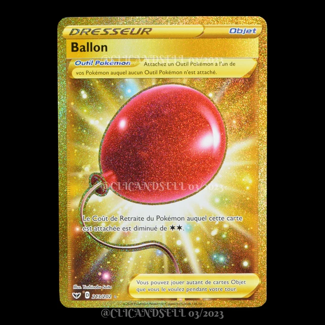 CARTE POKÉMON BALLON 213/202 #2 NEUF FR EUR 45,50 - PicClick FR