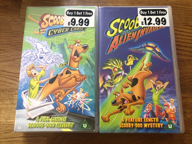 SCOOBY DOO VHS - Cyber Chase, Alien Invaders EUR 8,06 - PicClick IT